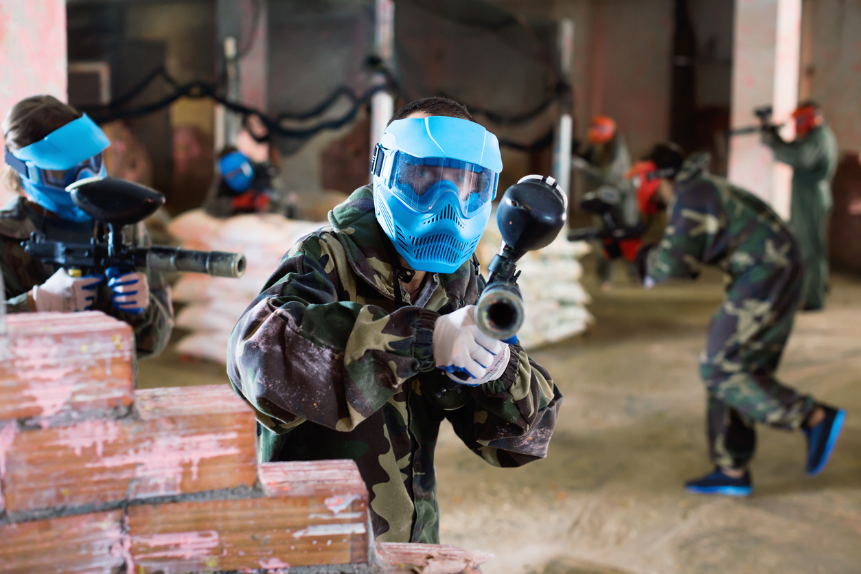 Paintball in the city